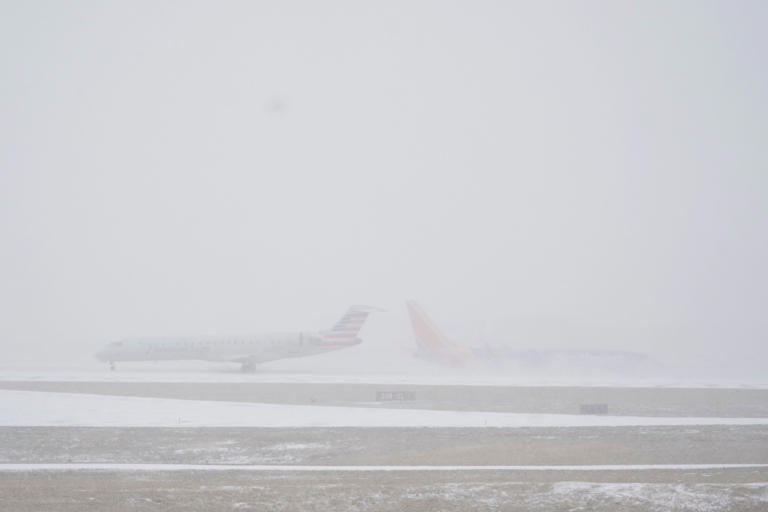 Over 10,800 flights canceled amid winter storm: The airports hit hardest