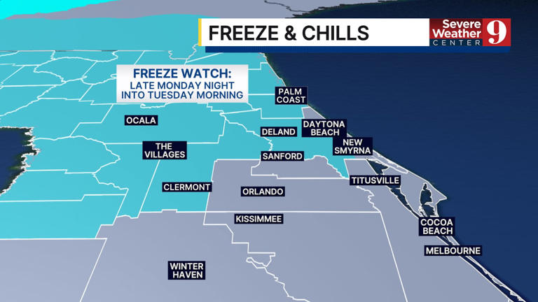 Central Florida weather: Record heat Sunday, then sharp cool-down and ...