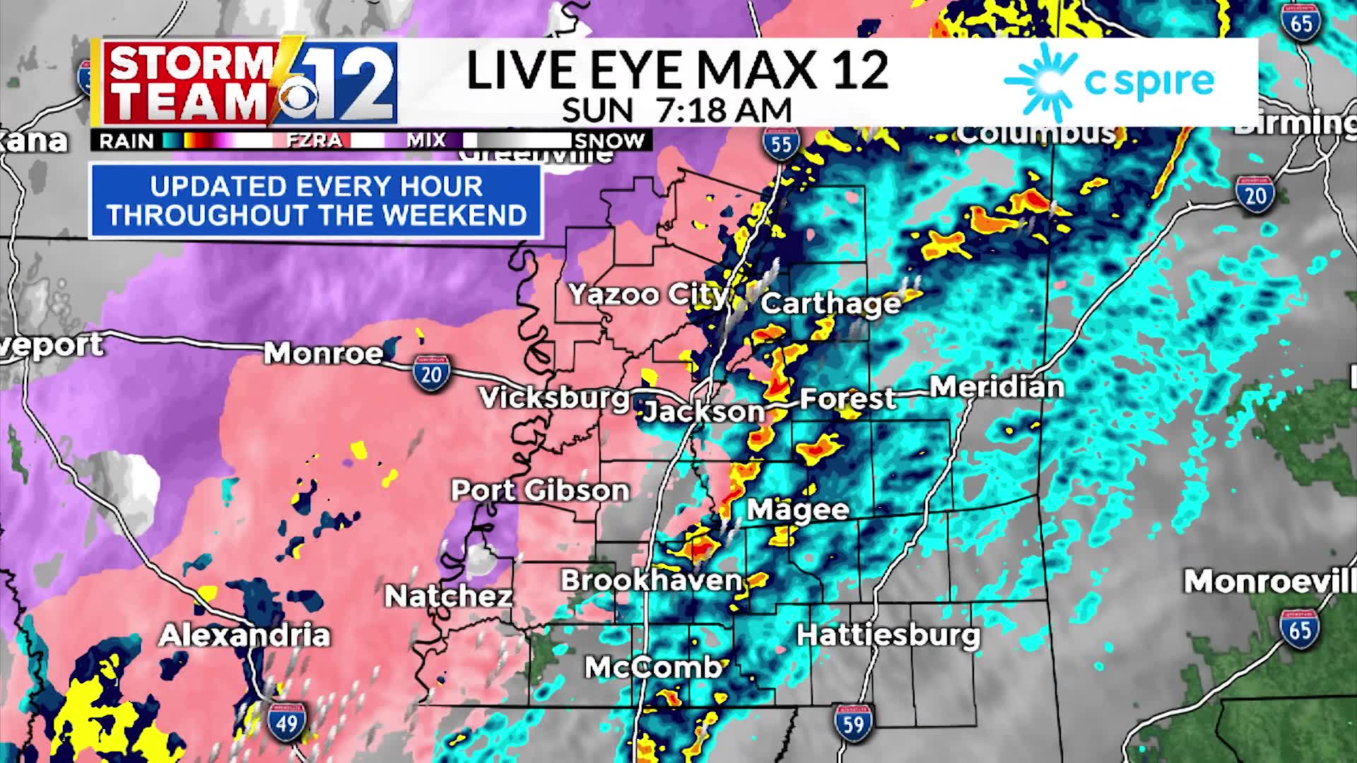 WJTV+ winter radar update-1/25