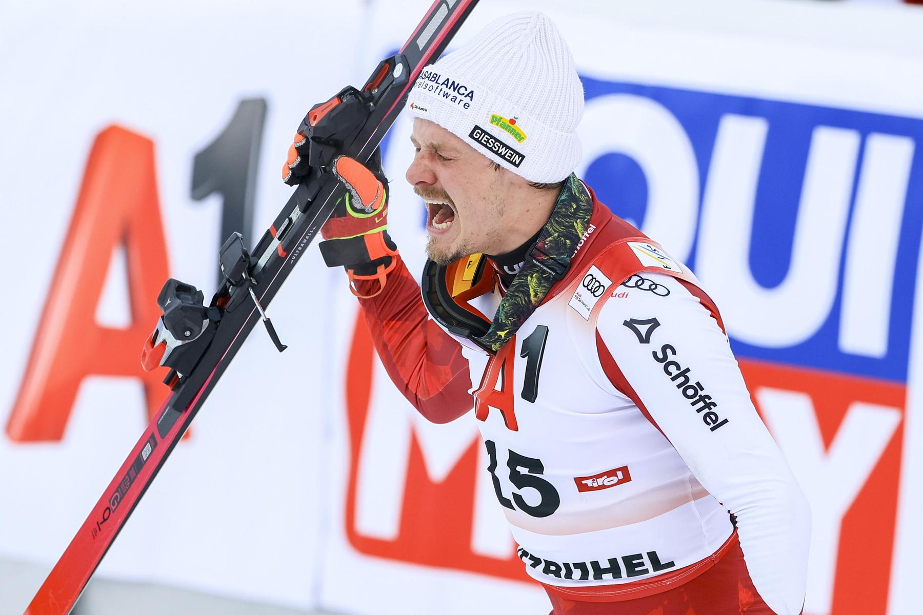 Manuel Feller nach Sieg in Kitzbühel: "Habe oft davon geträumt"