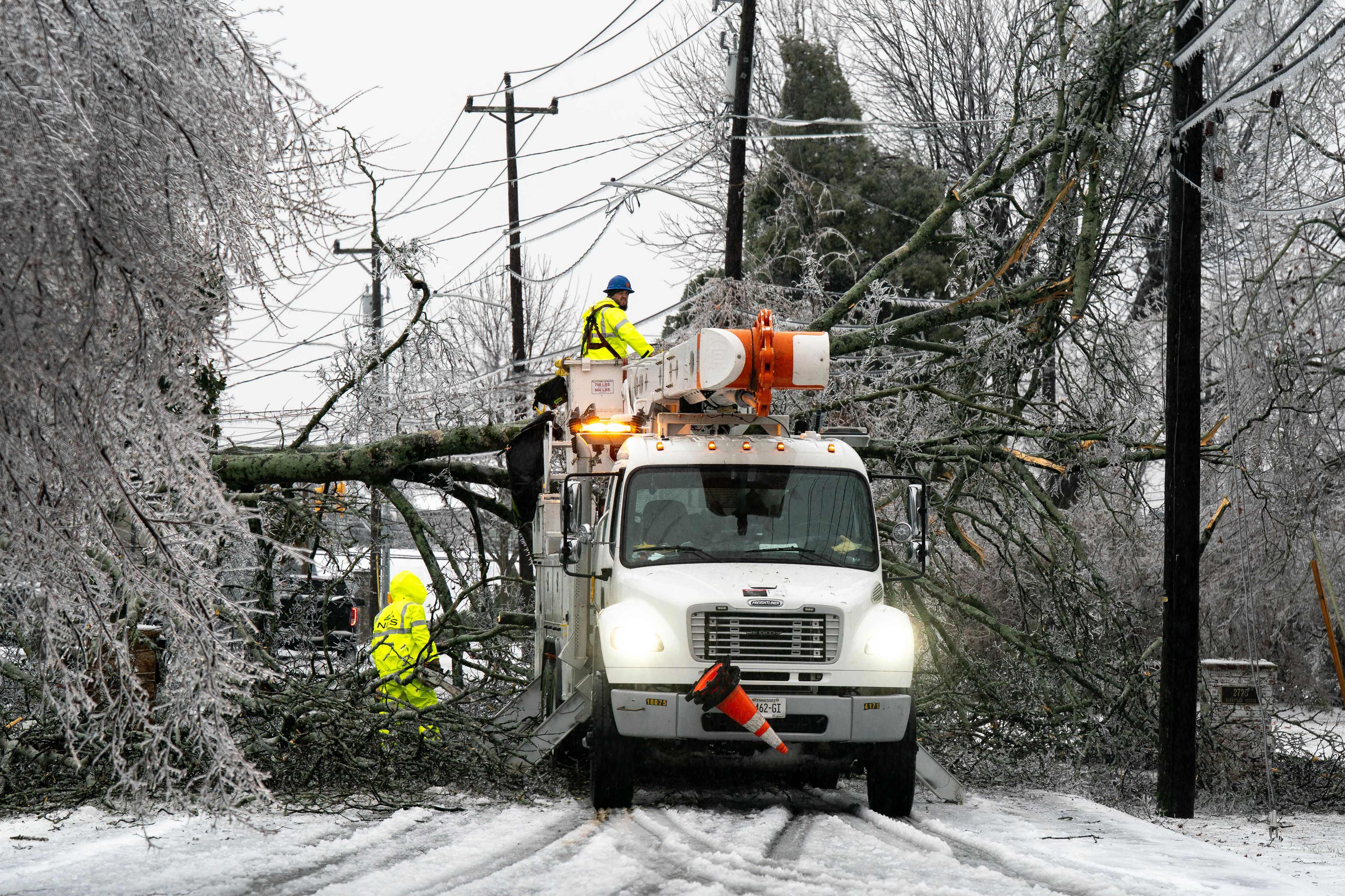Too much ice. Too little power. Middle Tennessee sloshes through storm