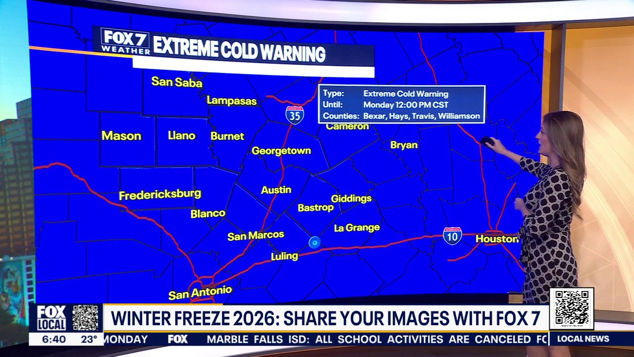 Austin weather: Icy roads and extreme cold