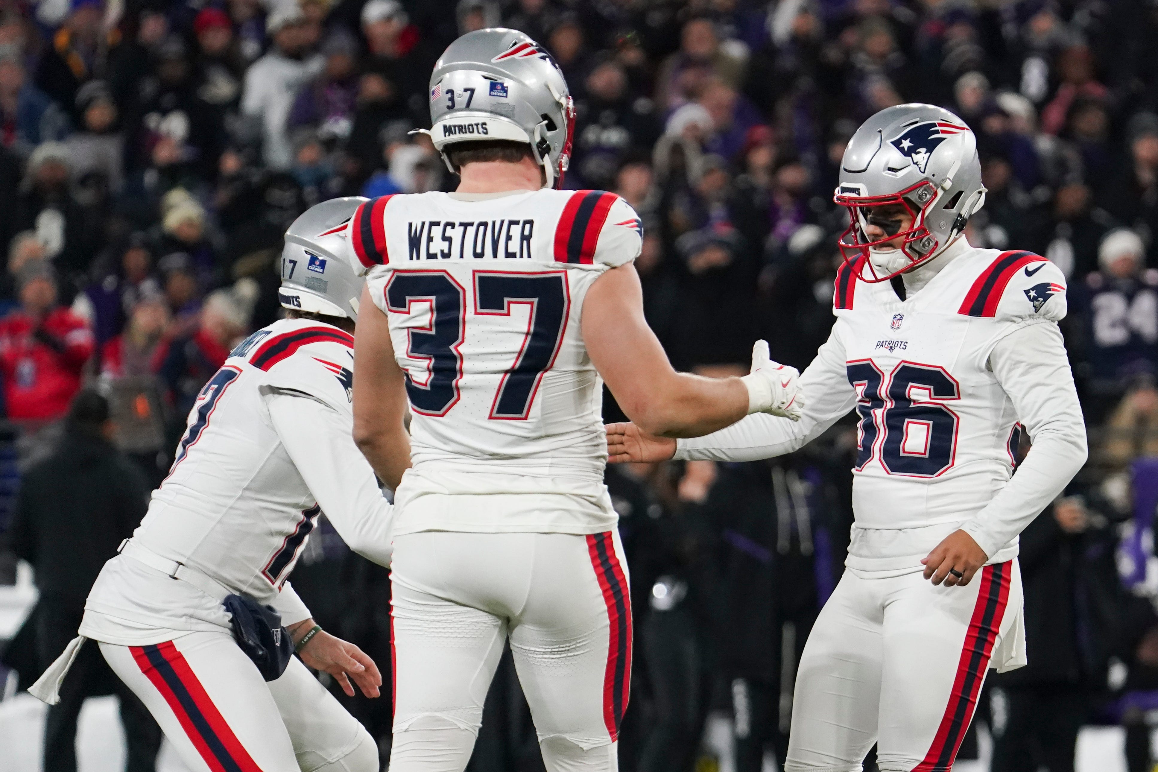 Jack Westover has become a key piece for the New England Patriots
