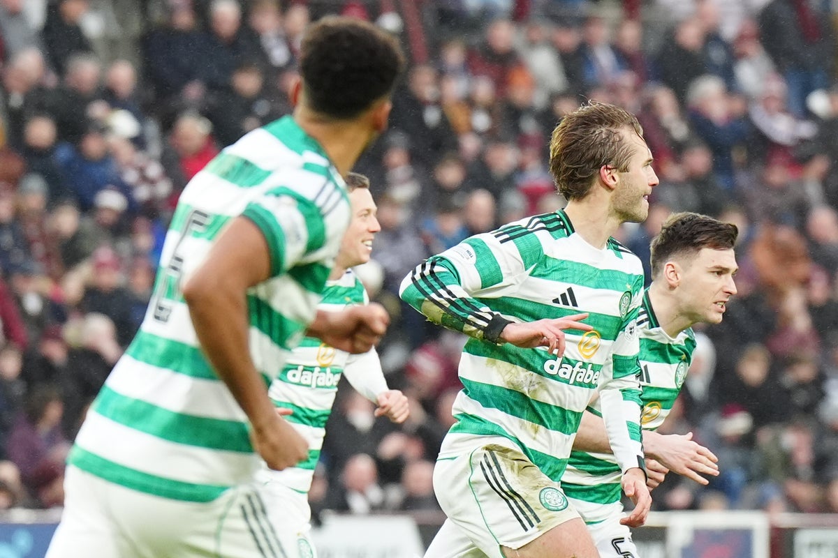 Nygren stunner puts Celtic ahead in Scottish Premiership title tussle