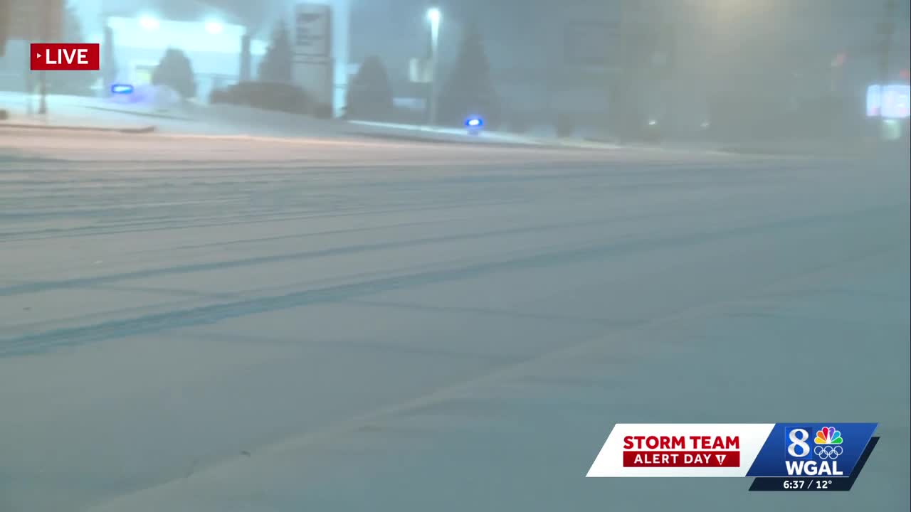 Baylee in front of PennDOT Lancaster 6:30am