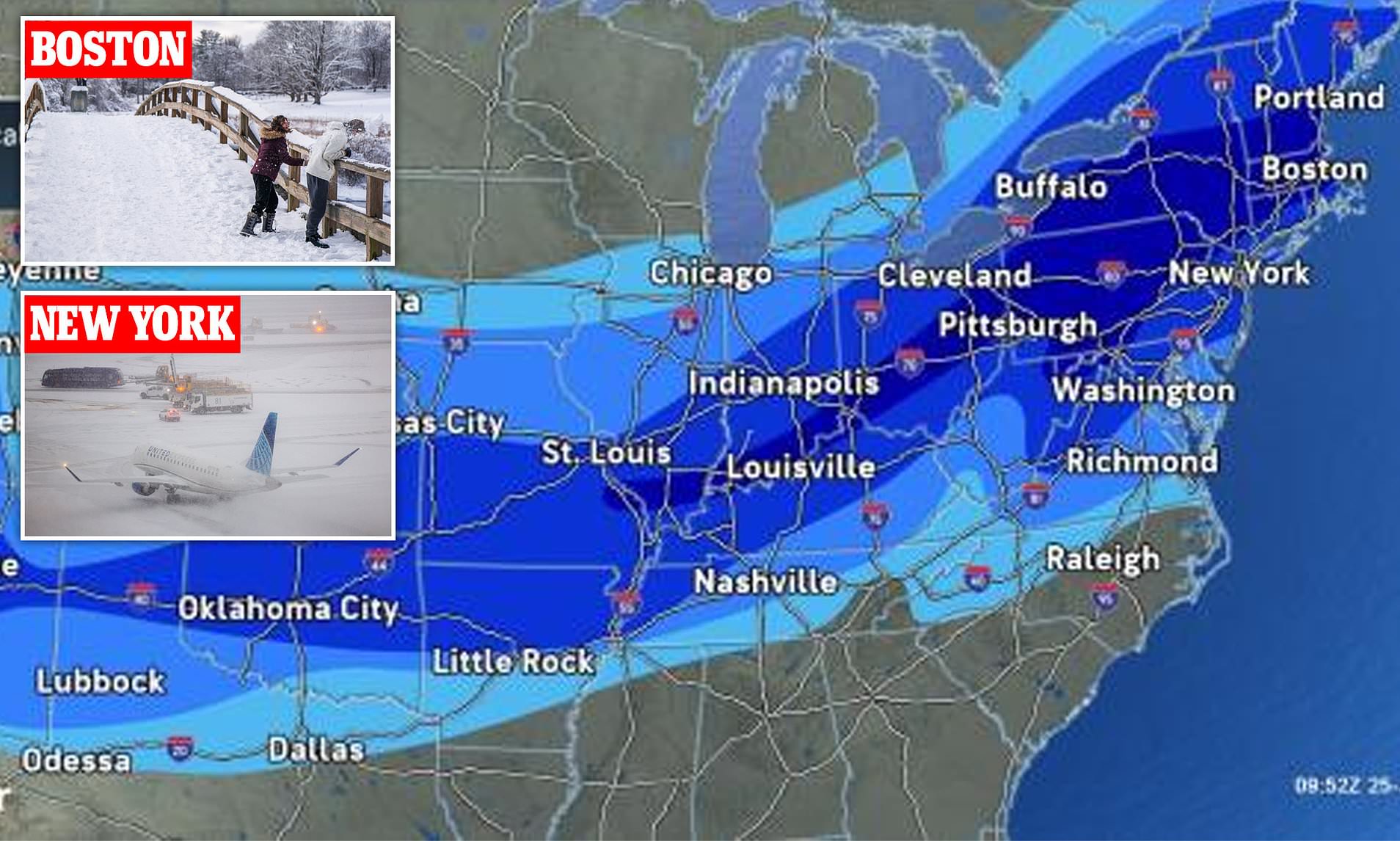 Map reveals where Storm Fern will hit next as millions are savaged by ...