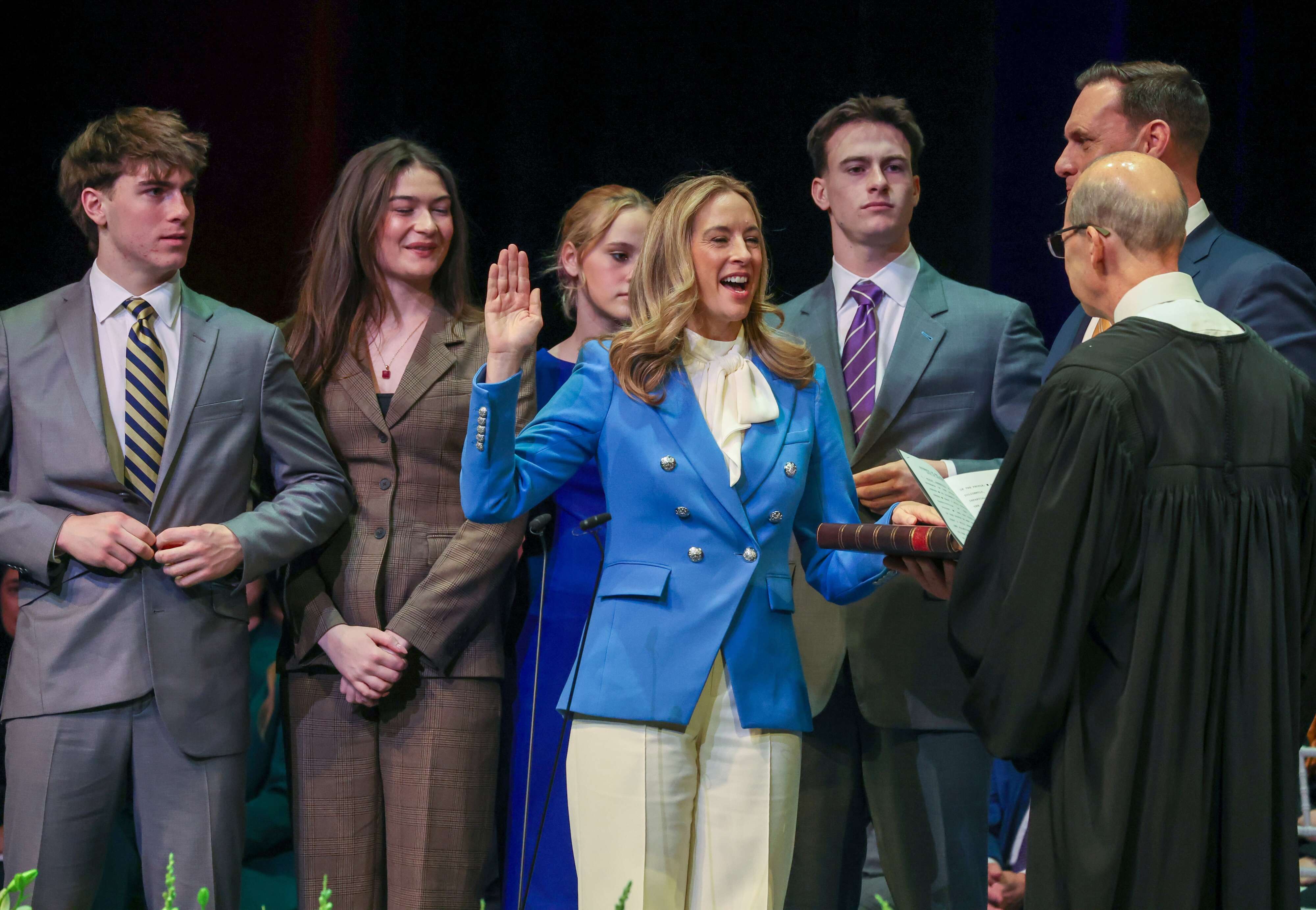 Mikie Sherrill sworn in as NJ governor, slams Trump as new era begins