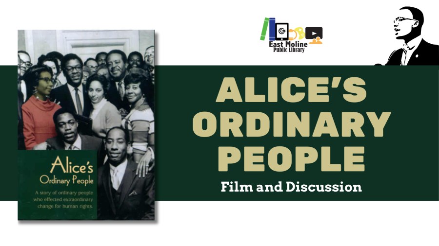 Meet the director of 'Alice’s Ordinary People' at East Moline Public ...