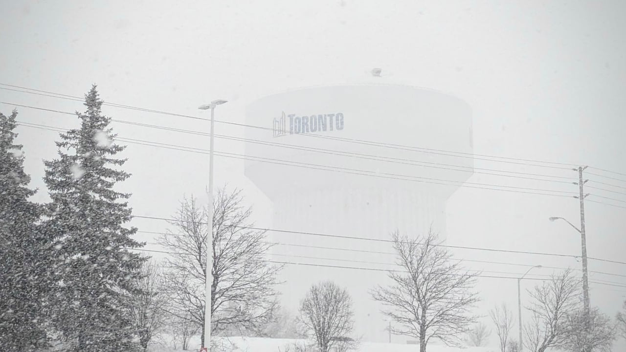 Flight cancellations, dangerous road conditions as snowstorm slams GTA