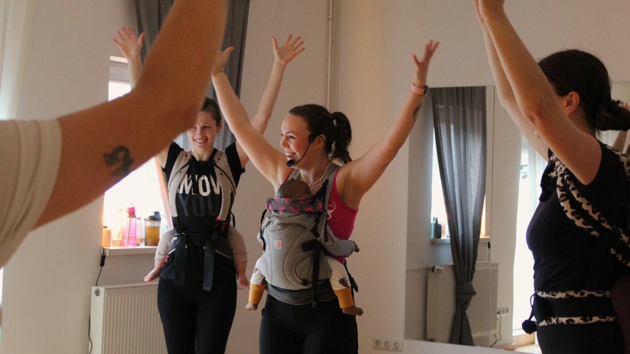 Kanga-Training: Ein Sport für „frischgebackene Mütter“