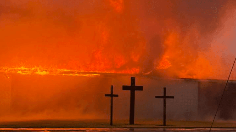 Lightning strike suspected cause of fire that destroyed Nederland church