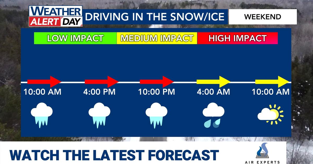 Hours of freezing rain, below-freezing temps will leave Triangle under ...