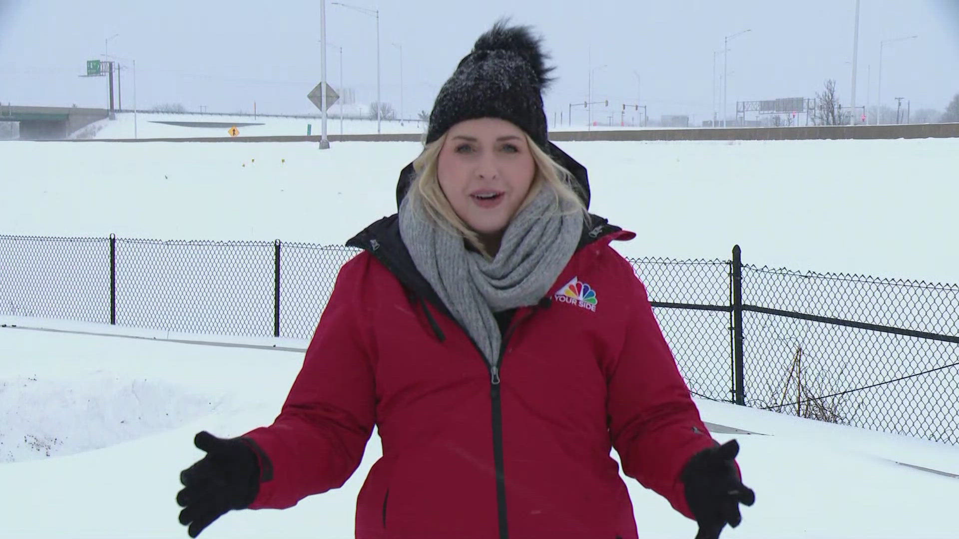 "It's not good out here" - reporter on road conditions in St. Louis ...