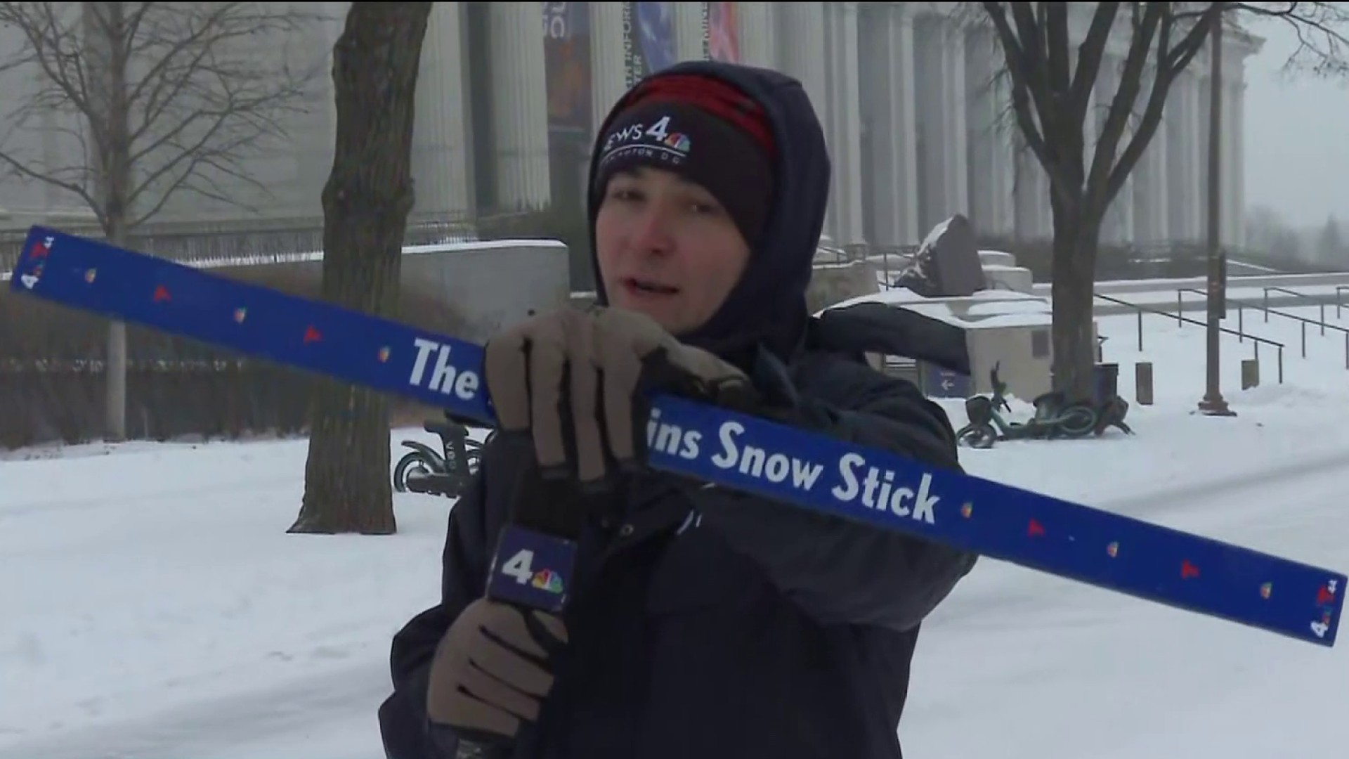 Snow stick challenge: Show us your Olympics-style snow stick games!