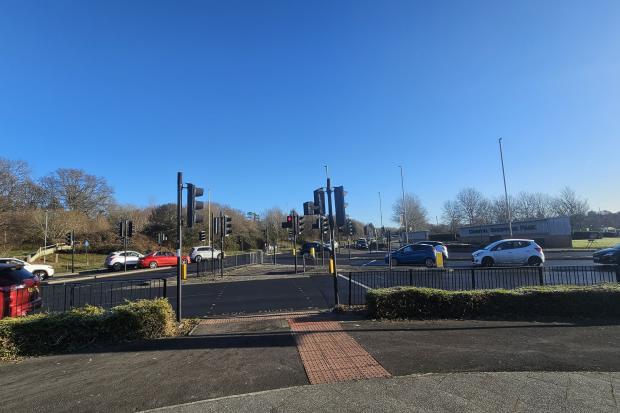Traffic light work to close part of busy road near retail park