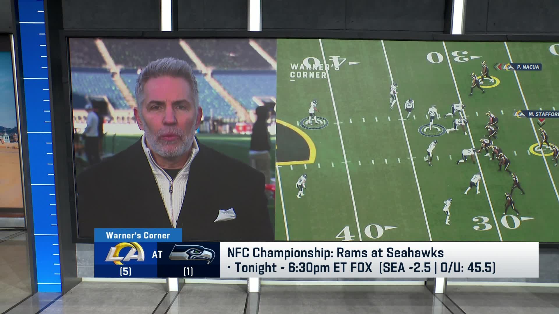 'Warner's Corner': Breaking down Matthew Stafford and Sam Darnold in ...