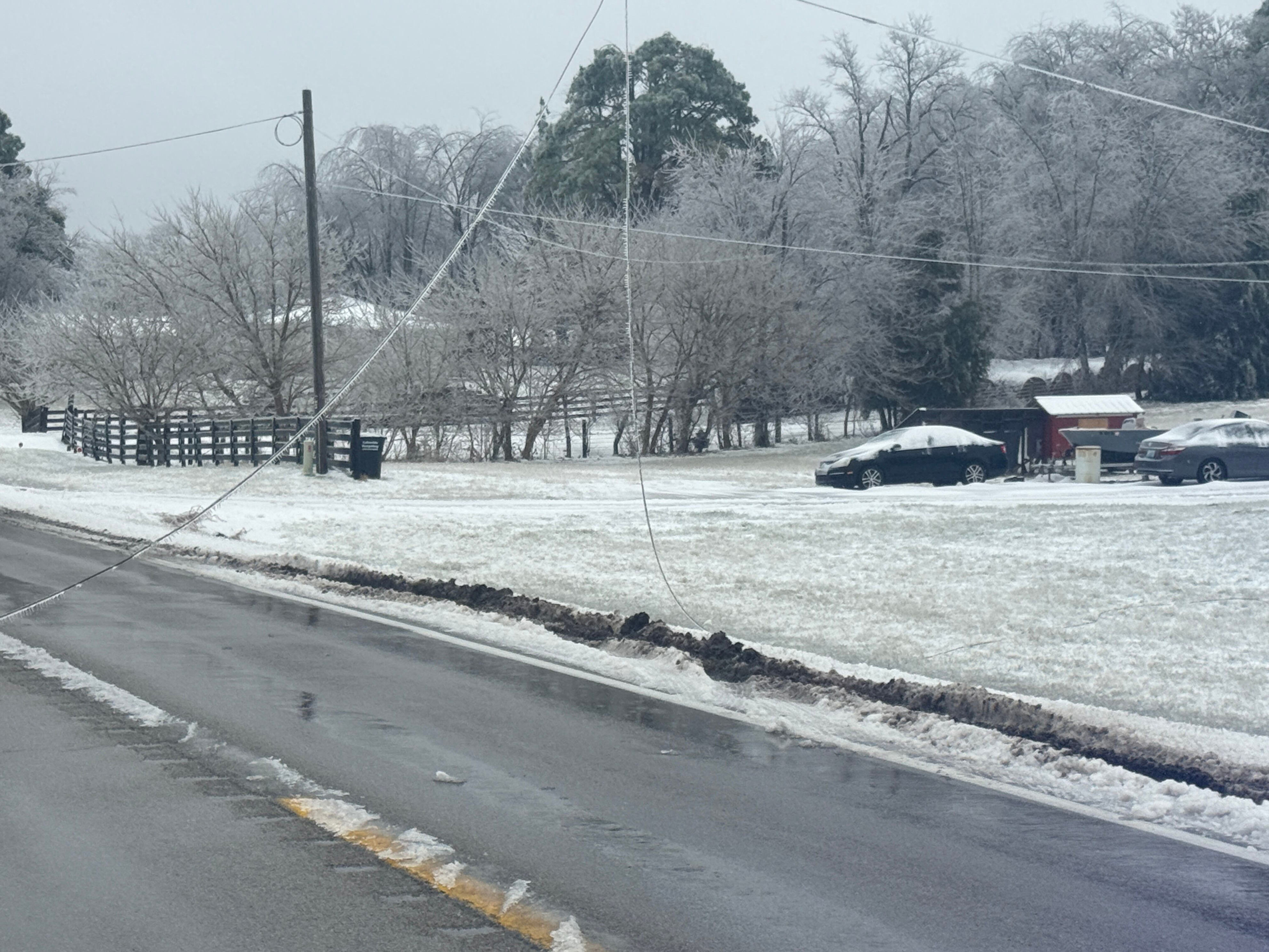 Roadway in Glasgow reopens after powerlines posed safety hazard