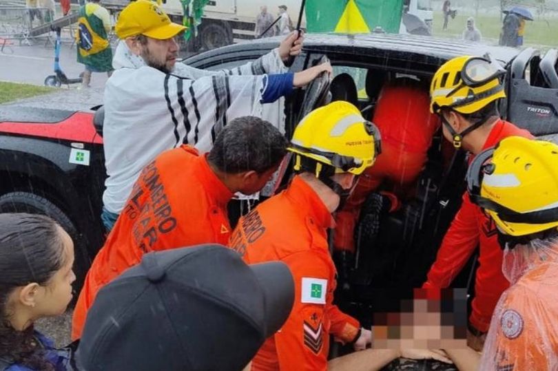 Brazil lightning strike chaos as 72 people hit by lightning as ...