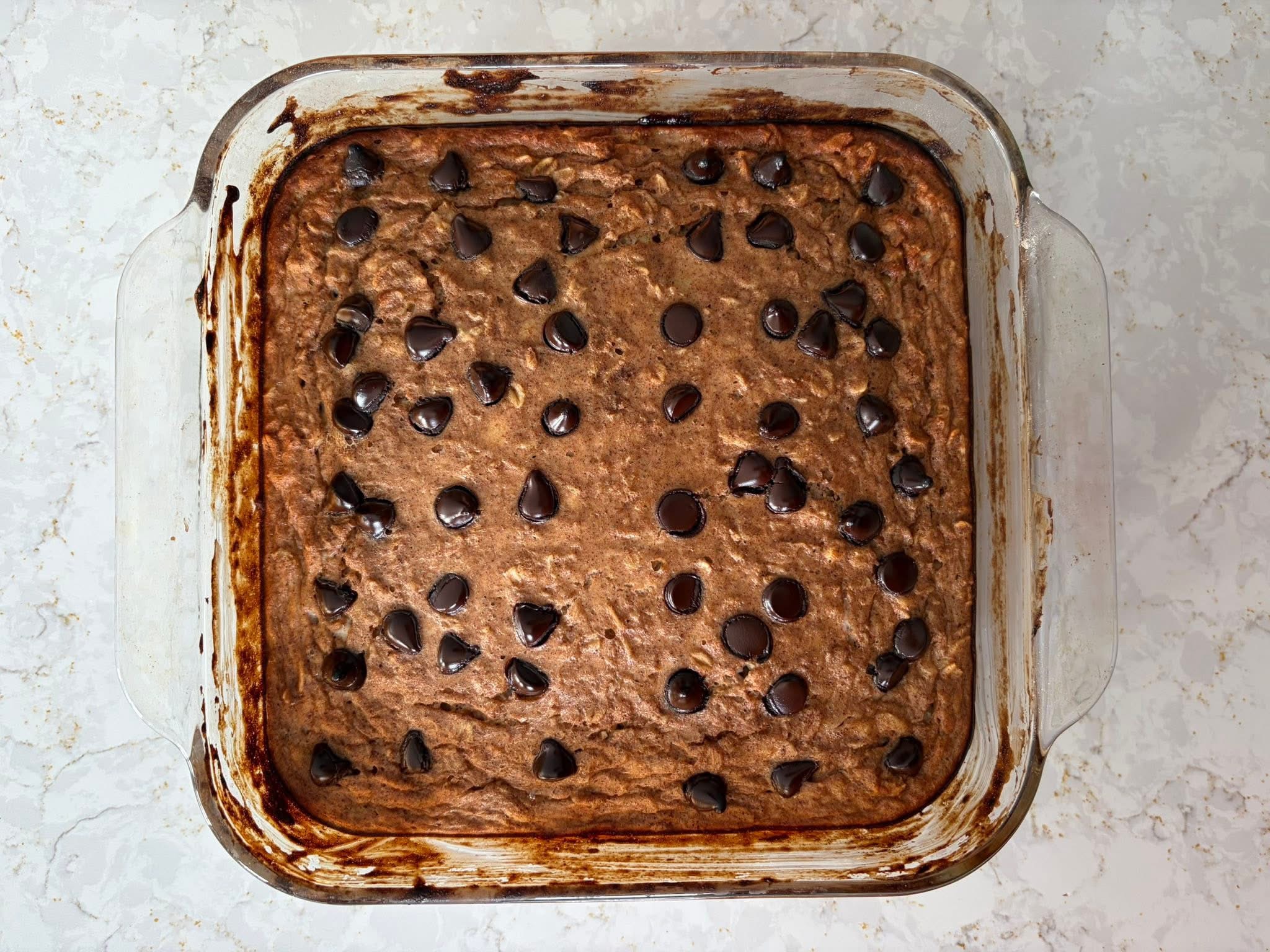 Chocolate chip oat banana bread