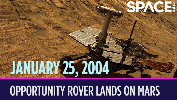 OTD in Space - January 25: Opportunity rover lands on Mars