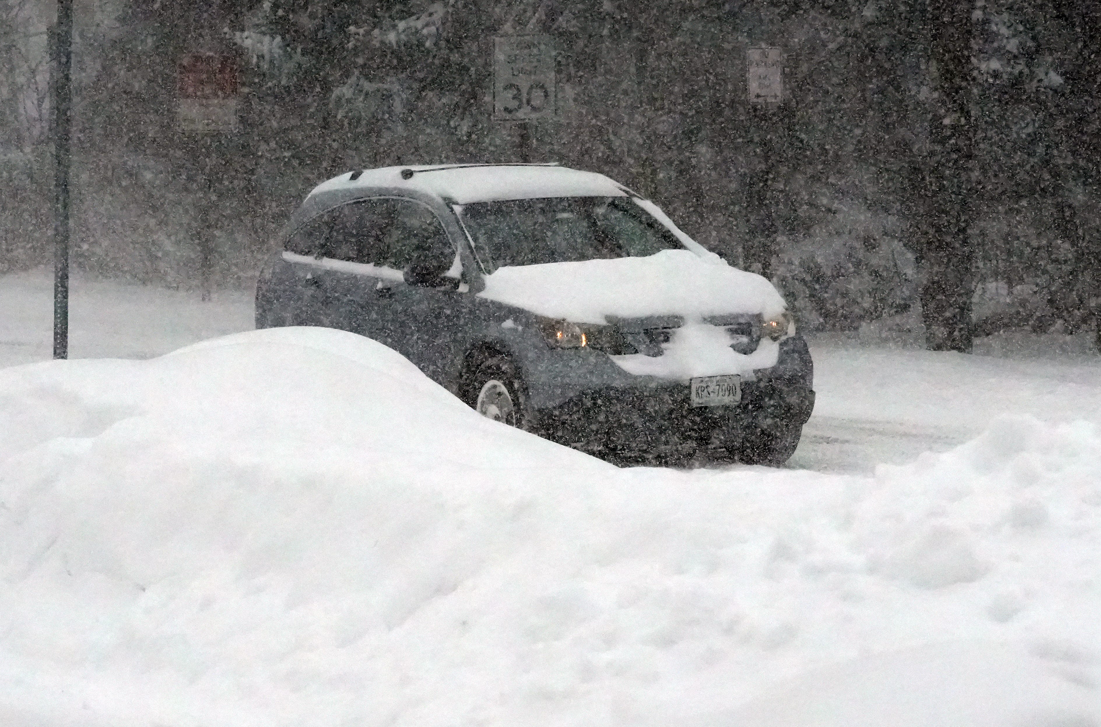 Why is my car shaking when I drive? It might be the snow. What to know