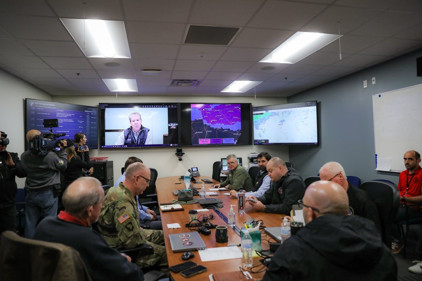 Georgia National Guard deploys 120 members as ice storm bears down on state