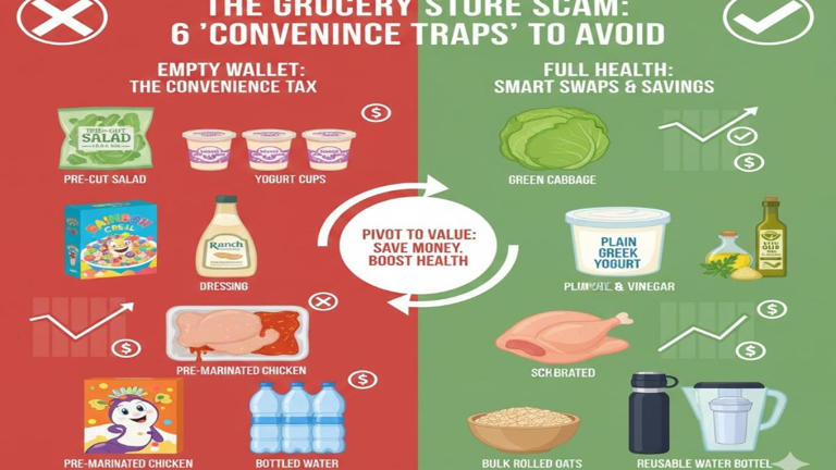 Grocery store trap: 6 convenience foods that are quietly draining your ...