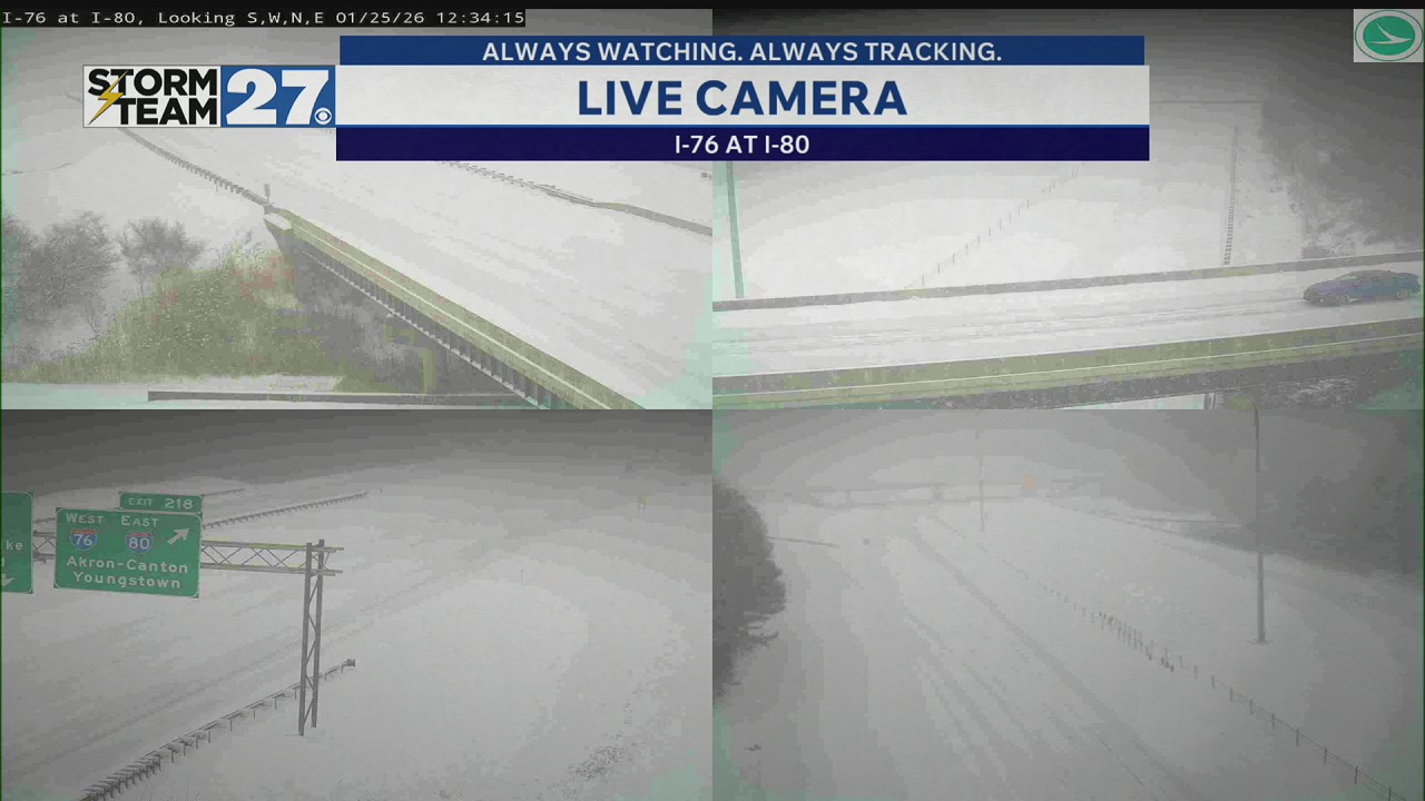 Winter storm update - current conditions and future snow accumulation