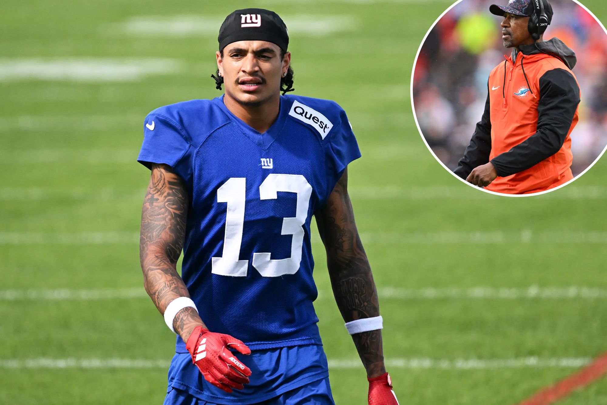 Giants interview Dolphins’ Robert Prince for offensive coordinator role ...