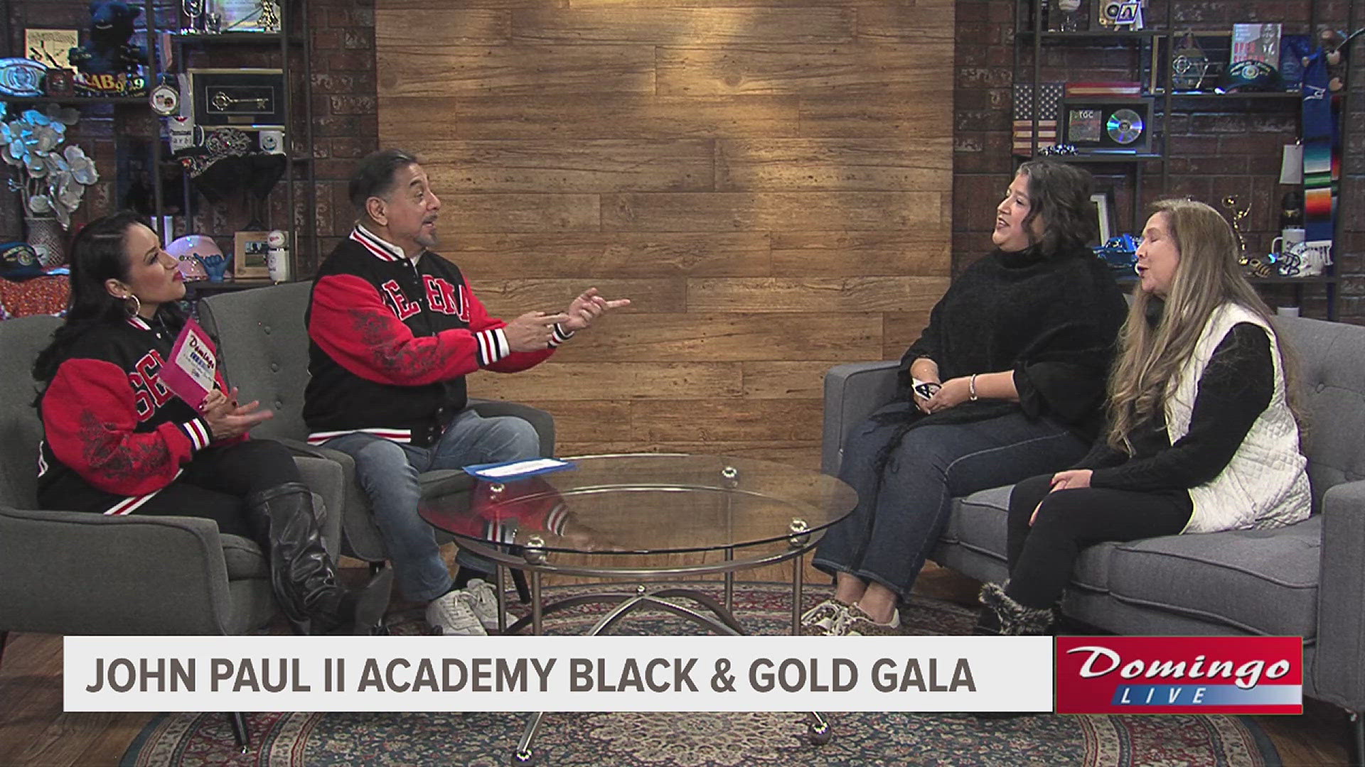 John Paul II Academy talks annual "Black & Gold" gala on Domingo Live