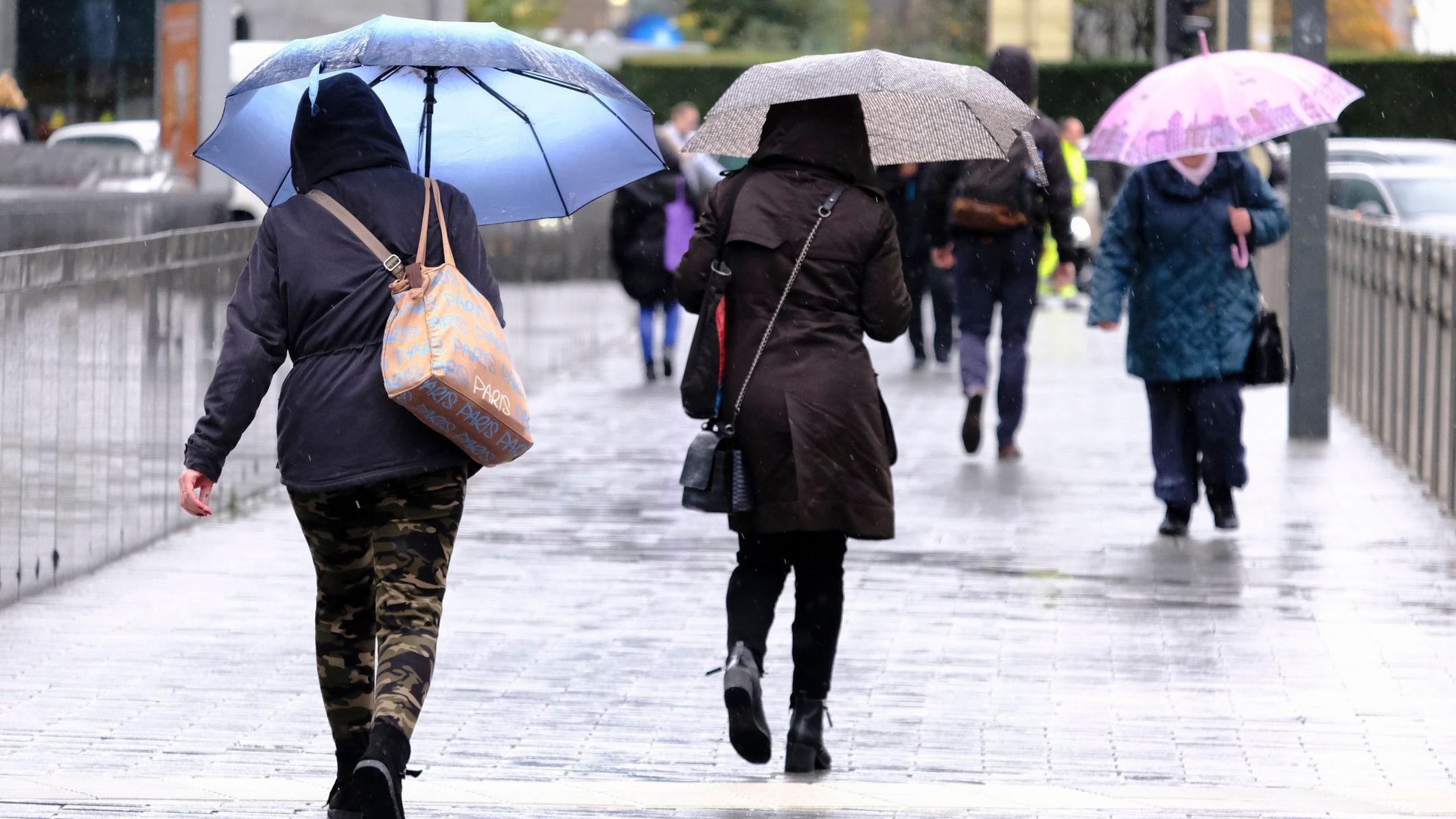 Yellow weather warning for rain issued