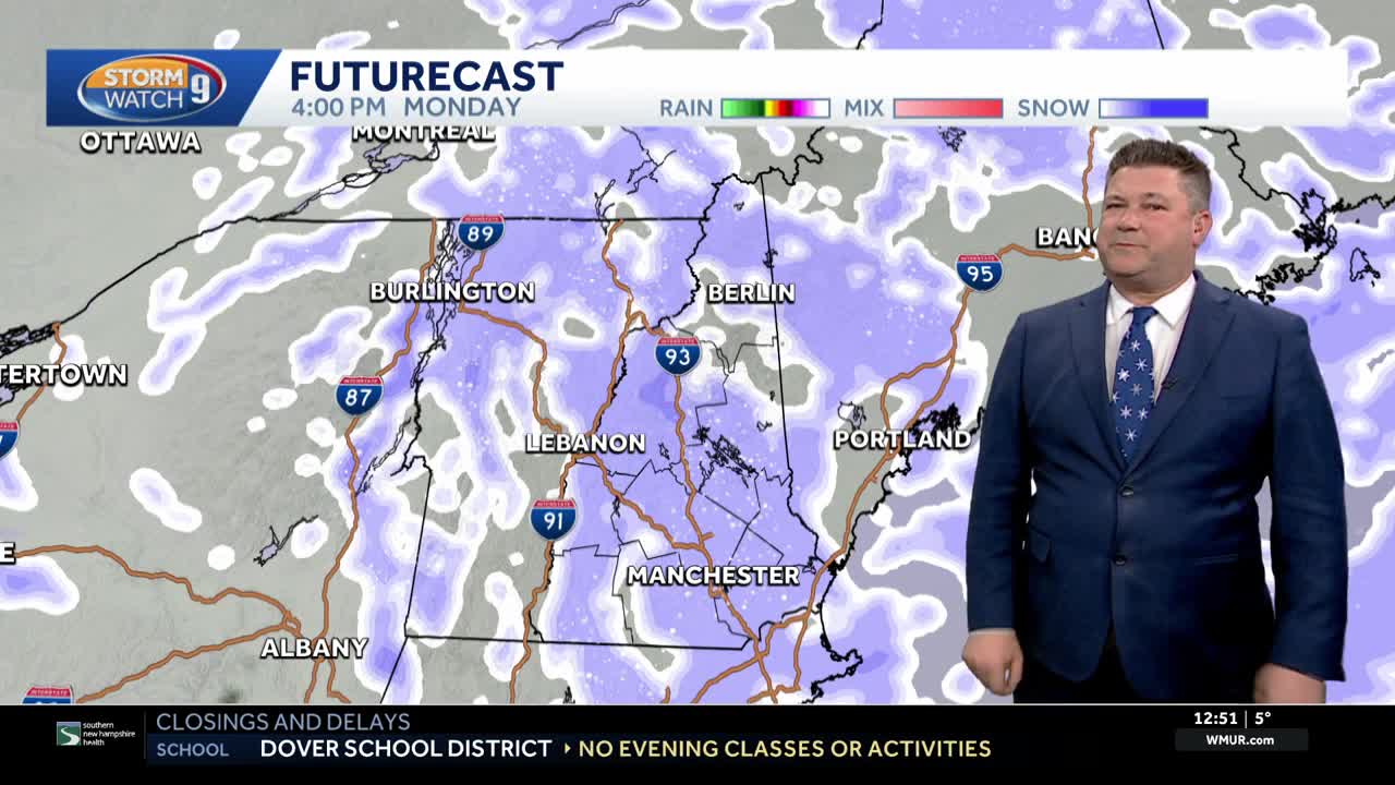 Videocast: Tracking the storm as flakes start to fall