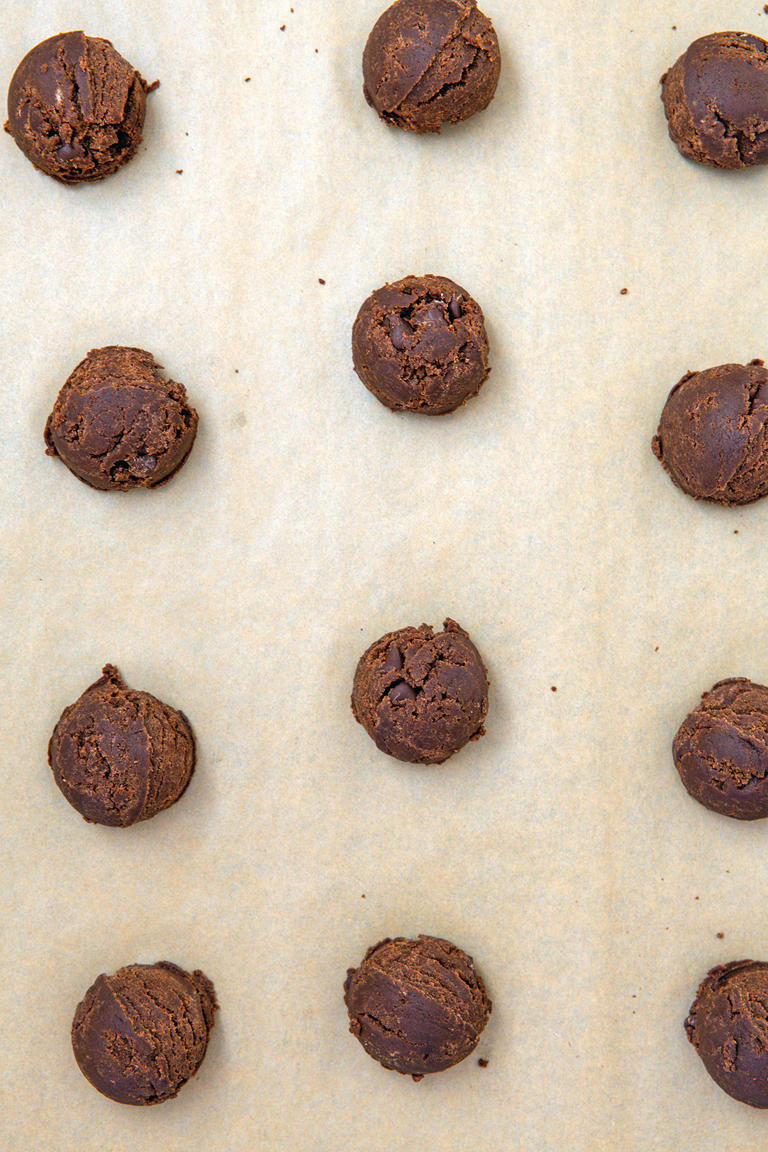 Hot chocolate cookies