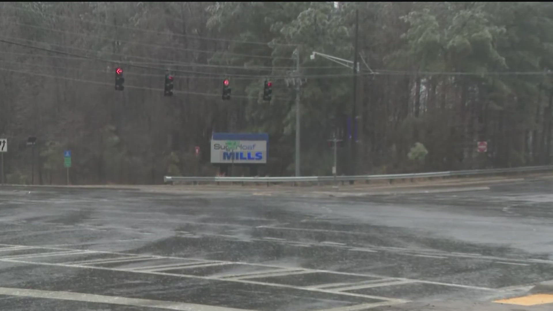 Second wave of winter storm hits Gwinnett
