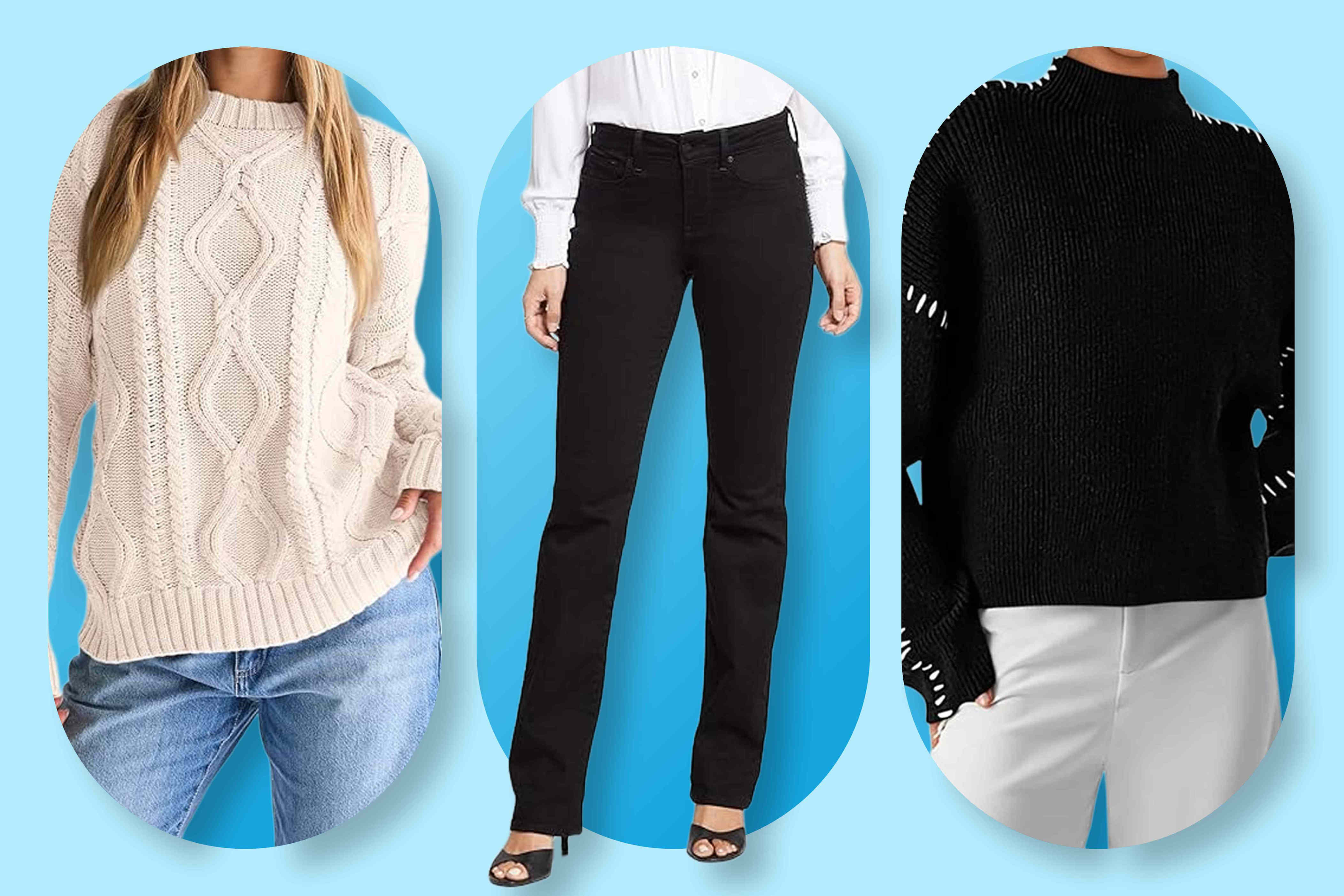 My mom and I are both revamping our winter closets with these petite ...