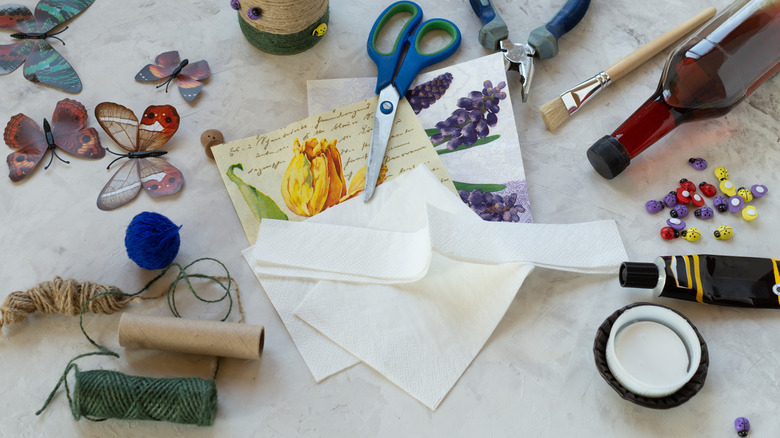 Upcycle a plastic Dollar Tree container into adorable storage with a ...