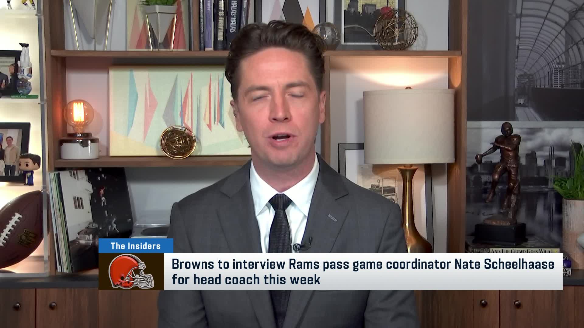 Pelissero: Browns interviewing Rams pass game coordinator Nate ...