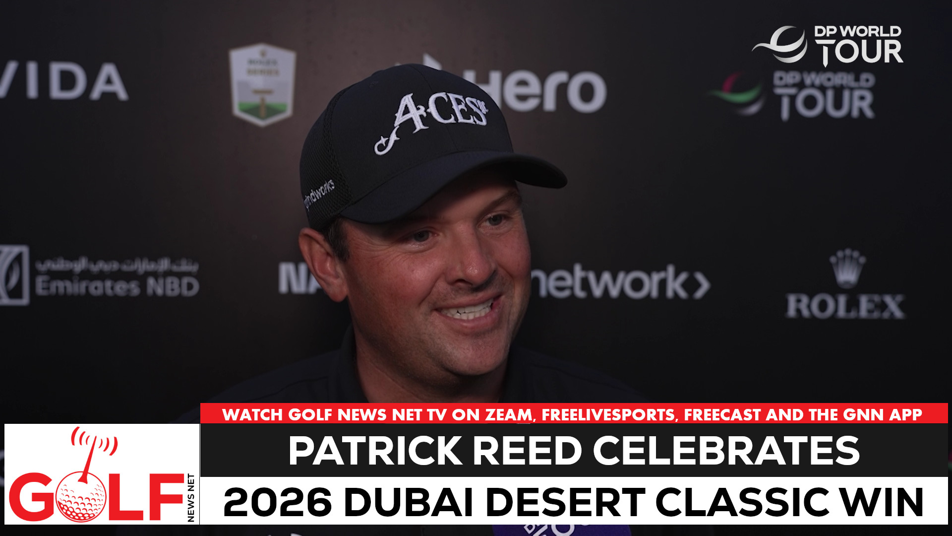 Patrick Reed excited to start 2026 with Dubai win