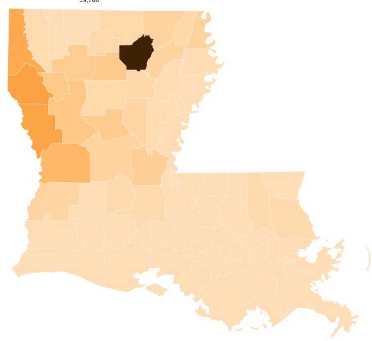 Live map: Track power outages across Louisiana as bitter cold sets in