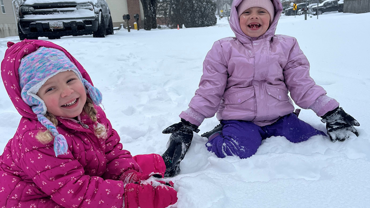 Photos: Marylanders have fun in the snow after weekend's winter storm