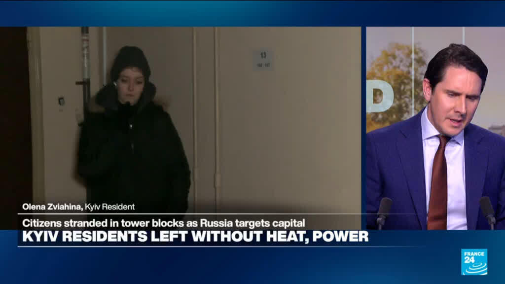 Mass blackout hit Kyiv: Resident describes living in freezing ...