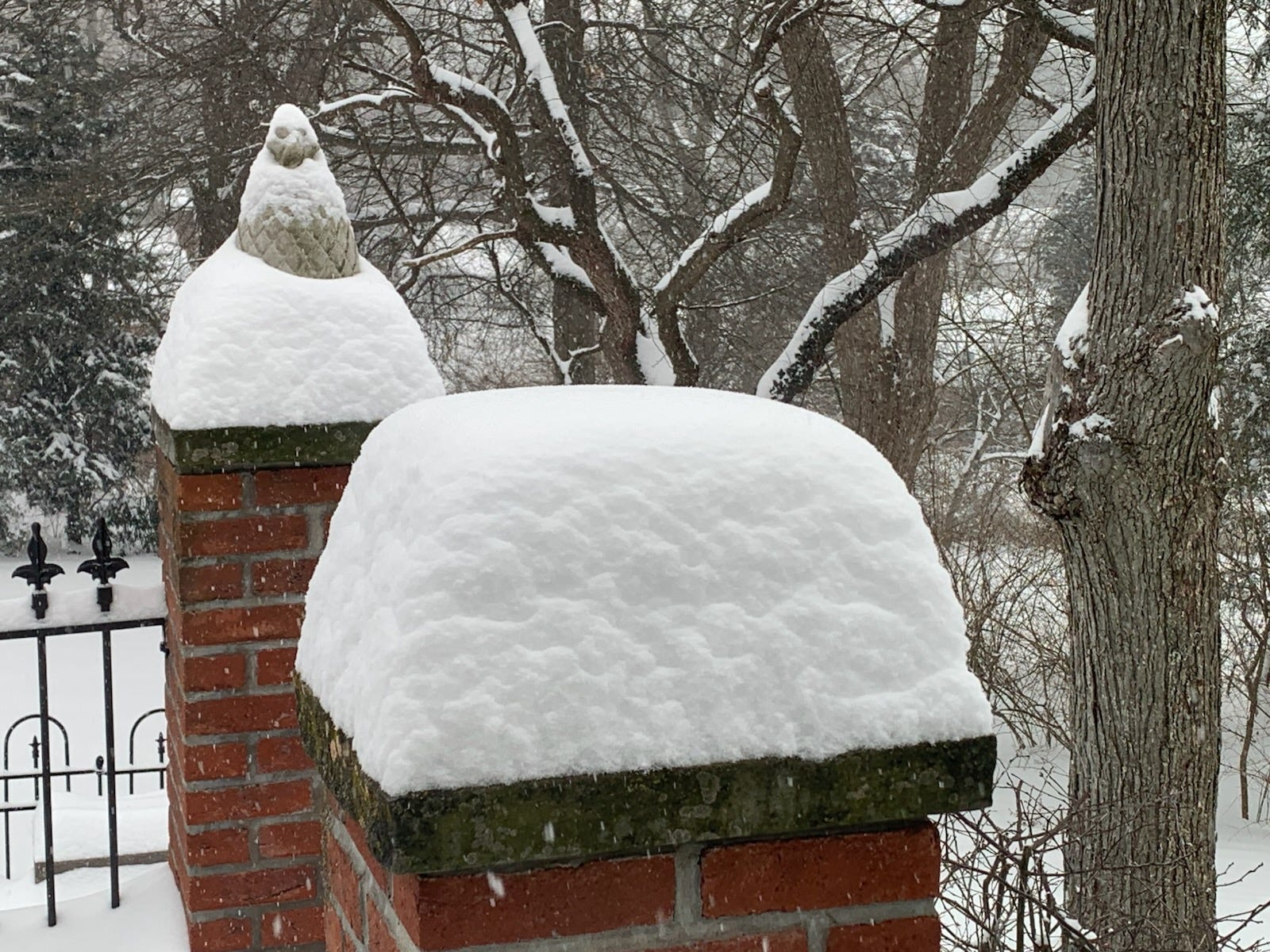 Winter storm drops snow on Canton. See the totals, latest forecast