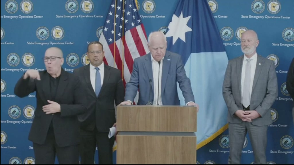 Tim Walz tells Trump to pull federal agents out of Minnesota