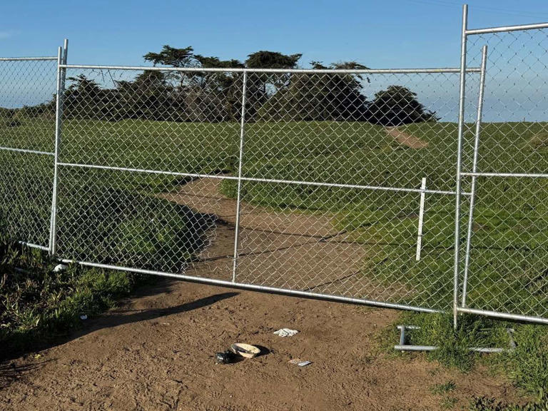 Notorious SF art fraudster linked to fence blocking popular Bay Area beach