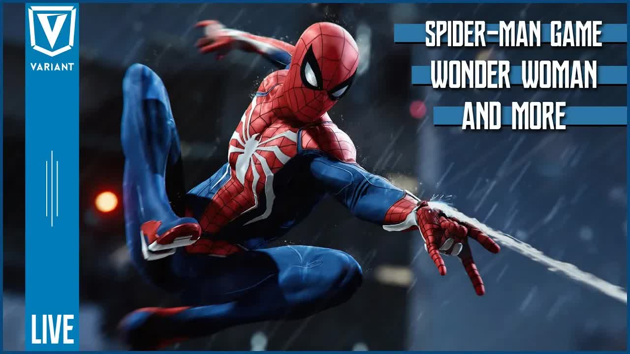 Variant live: Spider-Man PS4 game, new Batgirl costume, Doomsday Clock ...