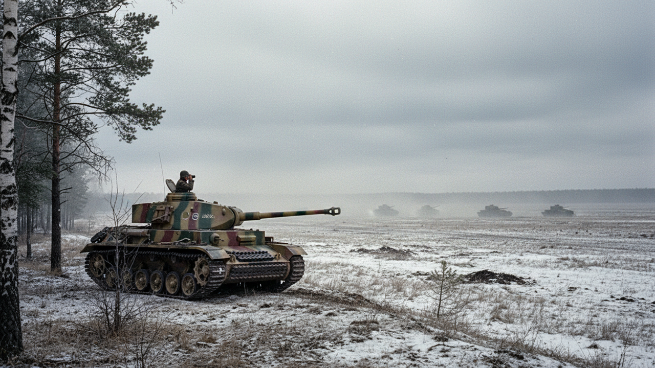 When a single German tank stopped a Soviet advance
