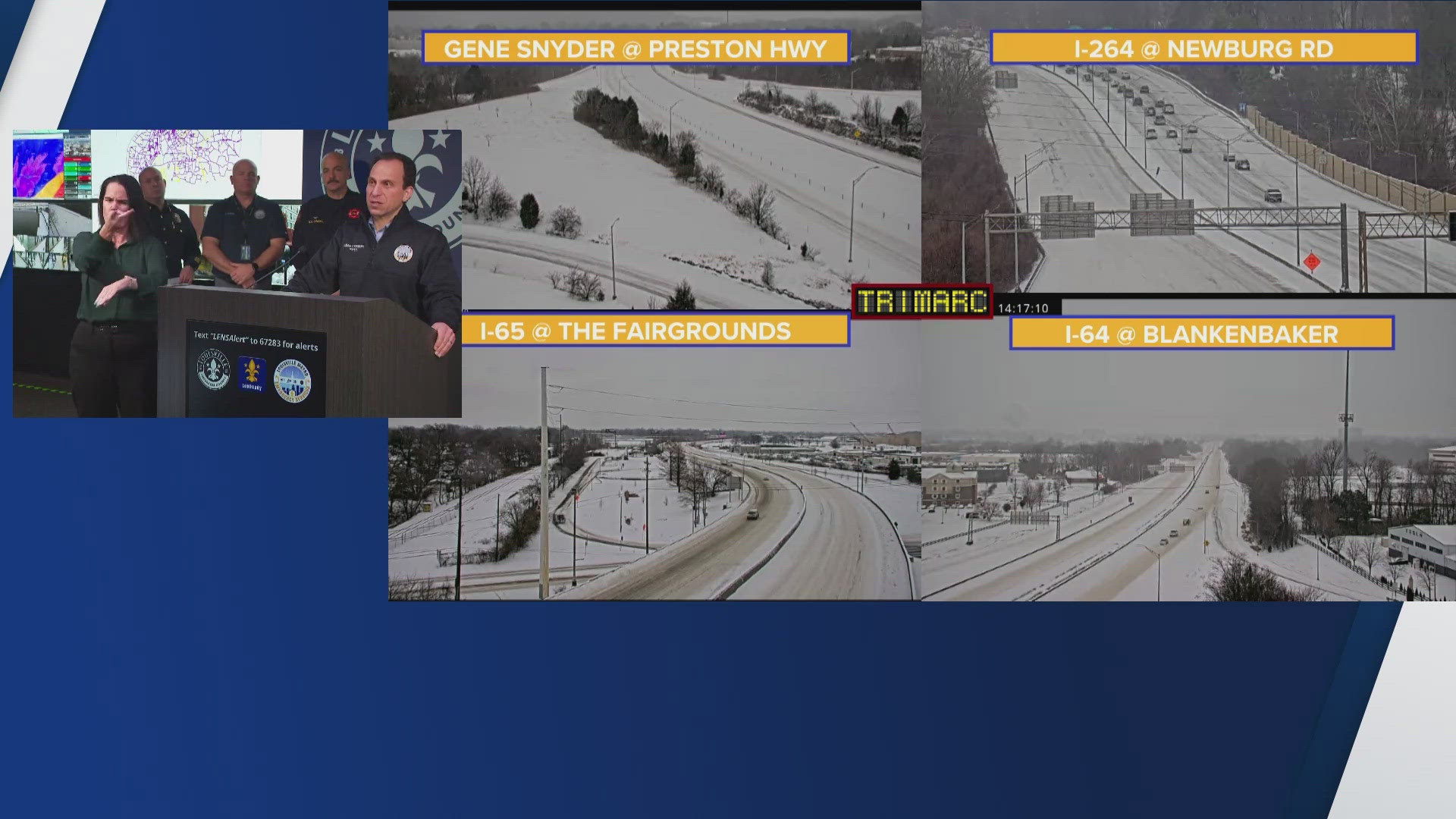 Louisville mayor credits city employees for helping save man during ...