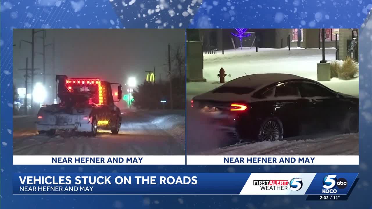 Oklahoma officials respond to more than 240 motorist assists as snow ...