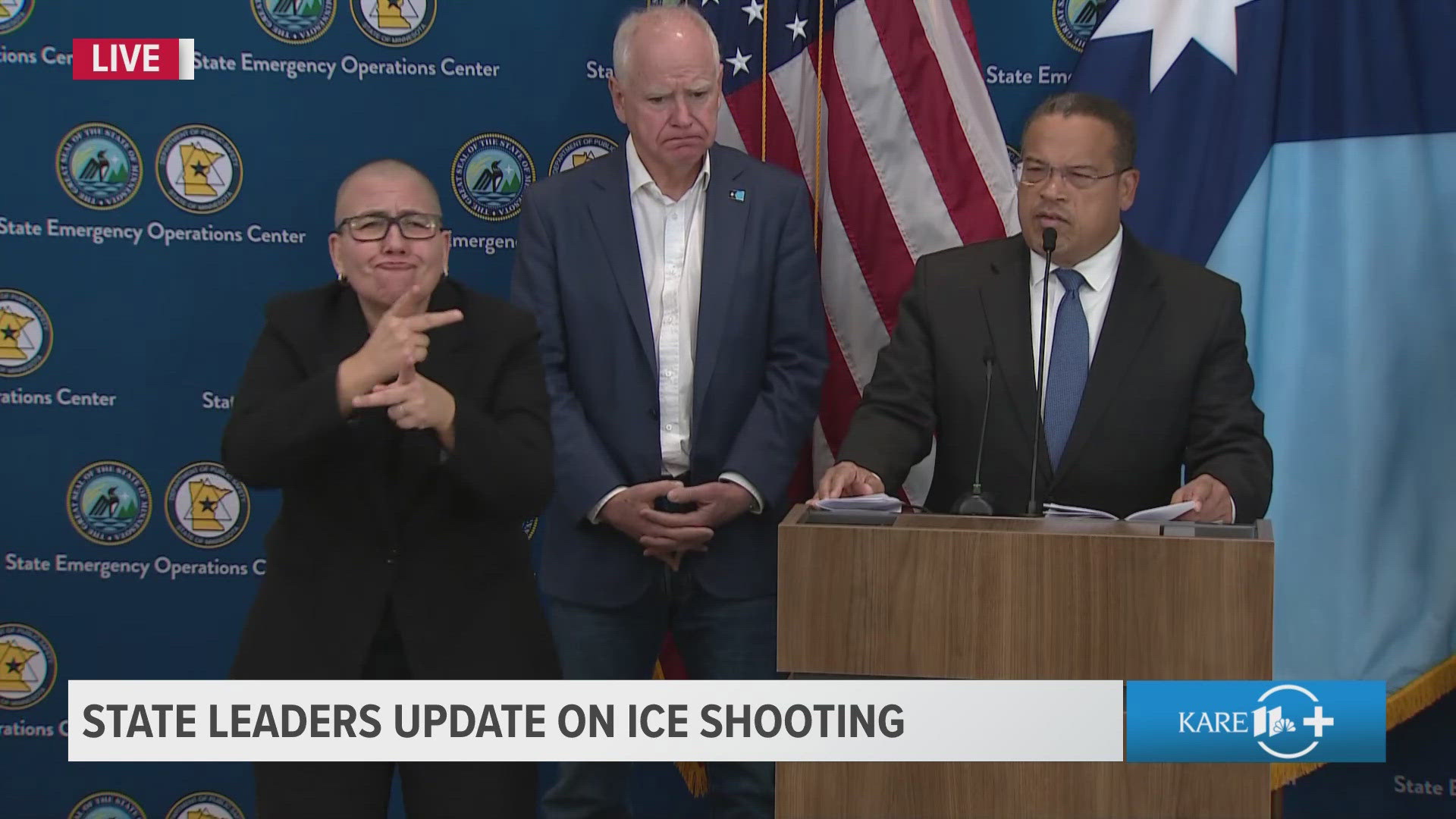 Ellison: 'Unprecedented' moment in Minnesota