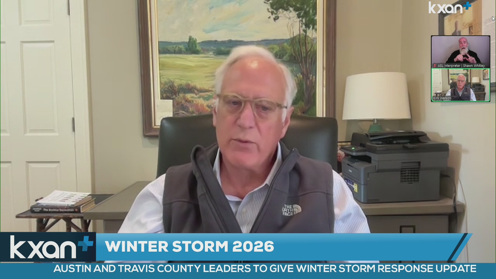 City of Austin press conference on Winter Storm 2026